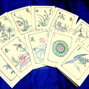 Mah Jongg Note Cards W/ Envelopes - Etsy