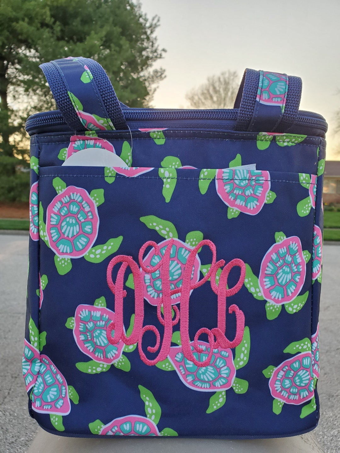 Sea Turtle Personalized Cooler, Beach Cooler, Monogrammed Beach Bag - Etsy