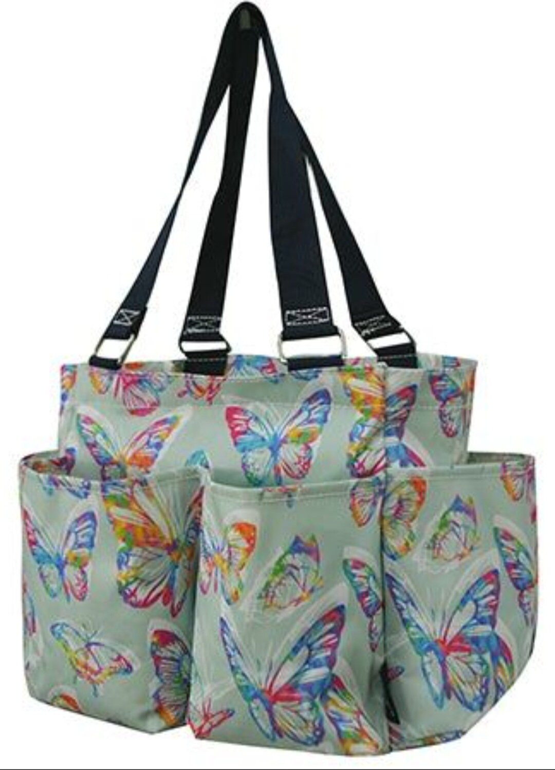 Butterfly Utility Tote, Small Caddy, Perfect for Dorm, Travel ...