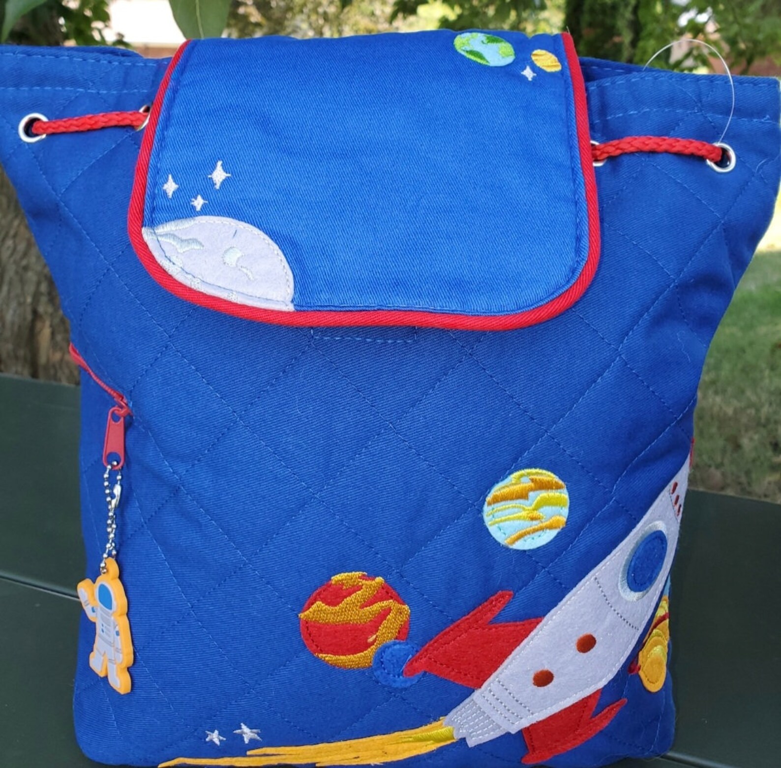 Boys Personalized Toddler Space Backpack, Stephen Joseph Boy Preschool ...