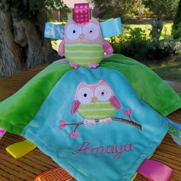 Owl Baby Blanket - Etsy
