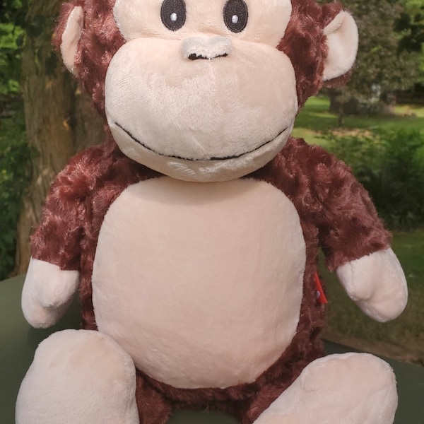 Stuffed Monkey - Etsy