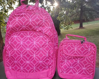 Hot Pink Backpack - Etsy