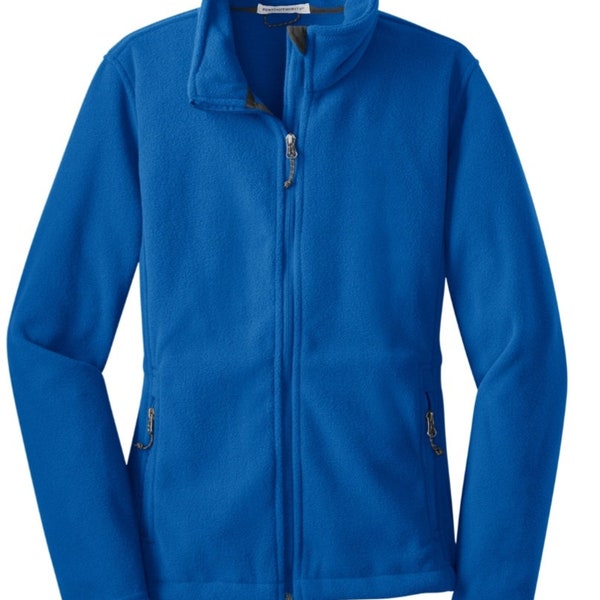 Royal Blue Fleece Jacket - Etsy