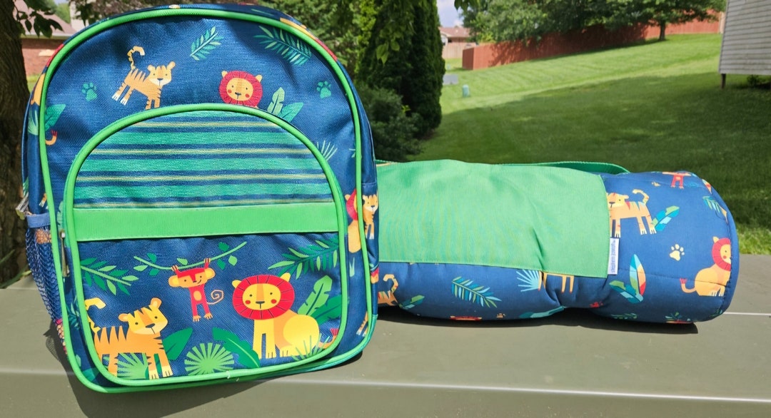 Stephen Joseph Classic Zoo Backpack Classic and Nap Mat Set ...