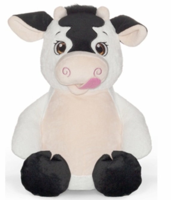 Personalized Stuffed Cow Personalized Baby Gift Birth - Etsy