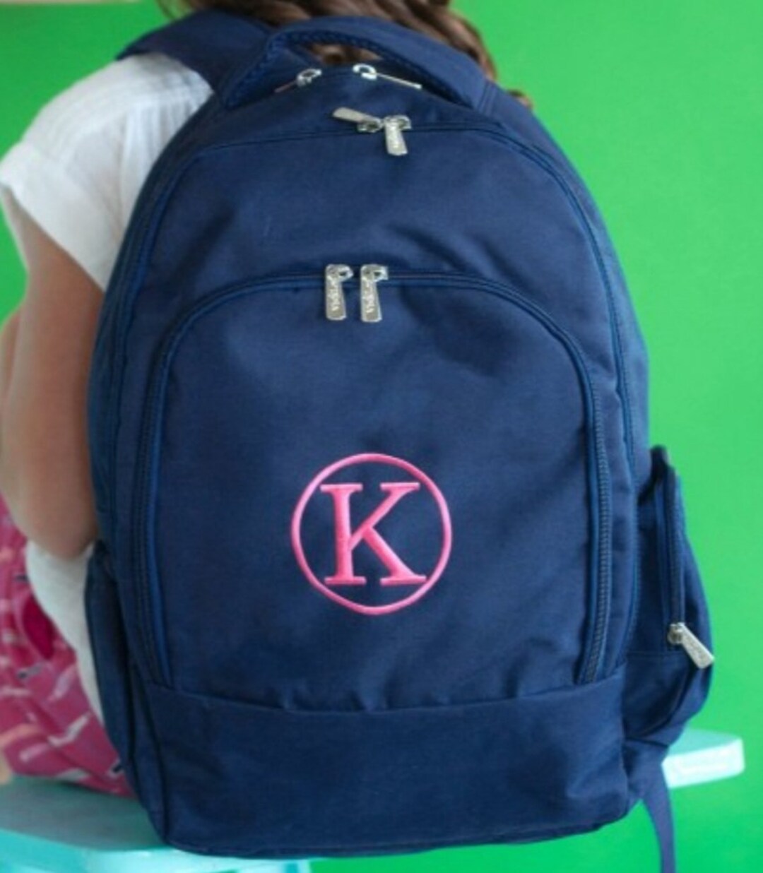Navy Blue Kids Personalized Backpack Unisex Kids Backpack - Etsy