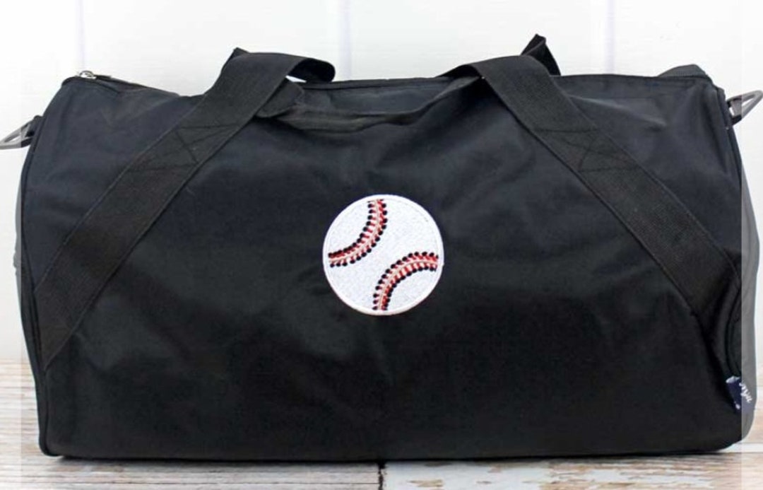 Baseball Duffle Bag, Personalized Barrel Duffel, Baseball Player Gift ...