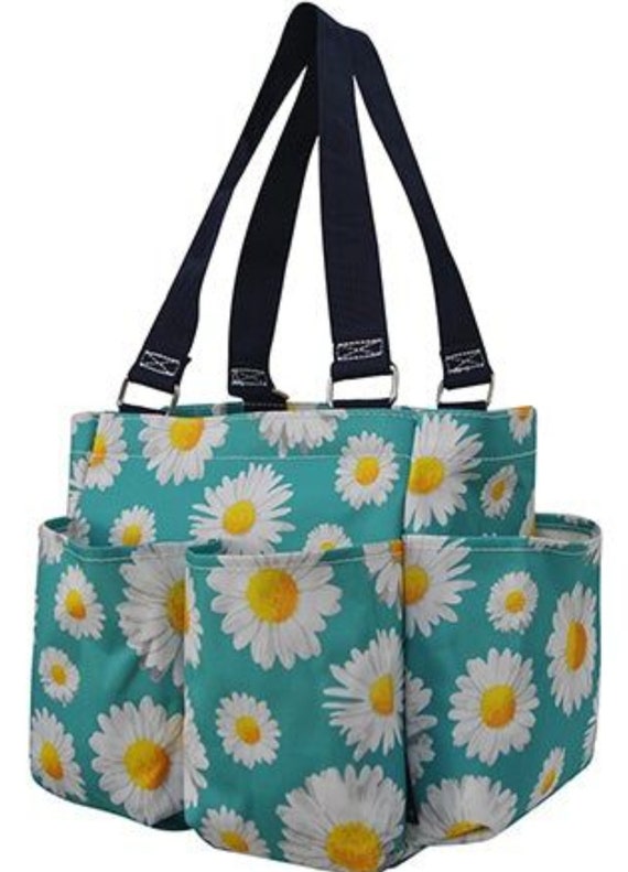 Daisy Utility Tote Small Caddy Perfect for Dorm Travel | Etsy