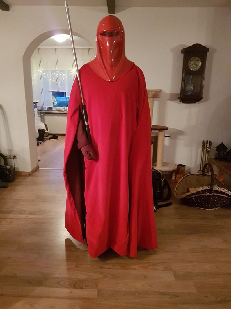 MADE TO ORDER Star Wars Emperors Royal guard Red set costume | Etsy