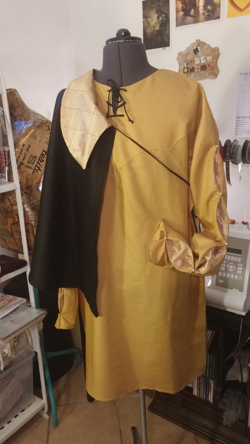 READY FOR SHIPPING ! Tunic + Short Cloak, Ready to Wear Larp Set for ...