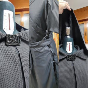 MADE TO ORDER Emperor Palpatine's Darth Sidious Black Sith Robe Replica ...