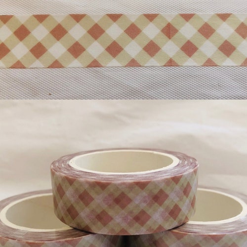 Autumn Plaid Washi Tape - Etsy