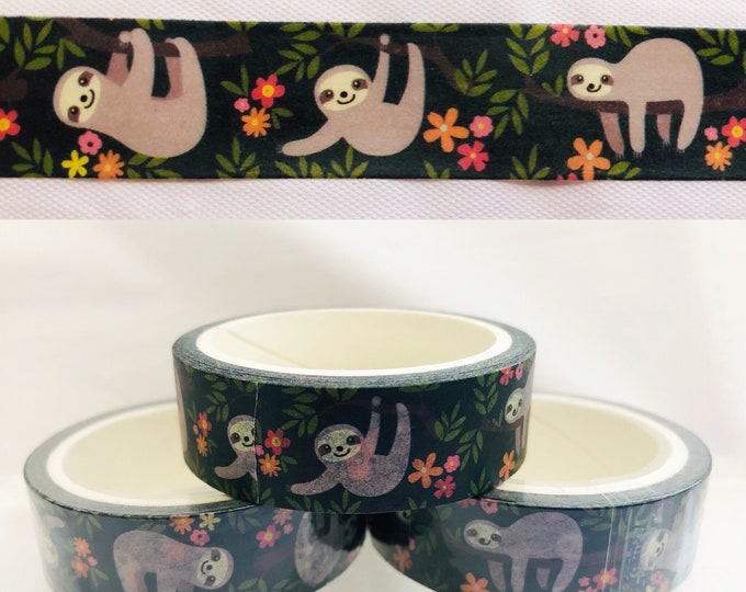 Sloth Washi Tape - Etsy