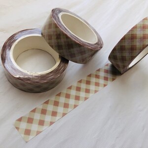 Autumn Plaid Washi Tape - Etsy
