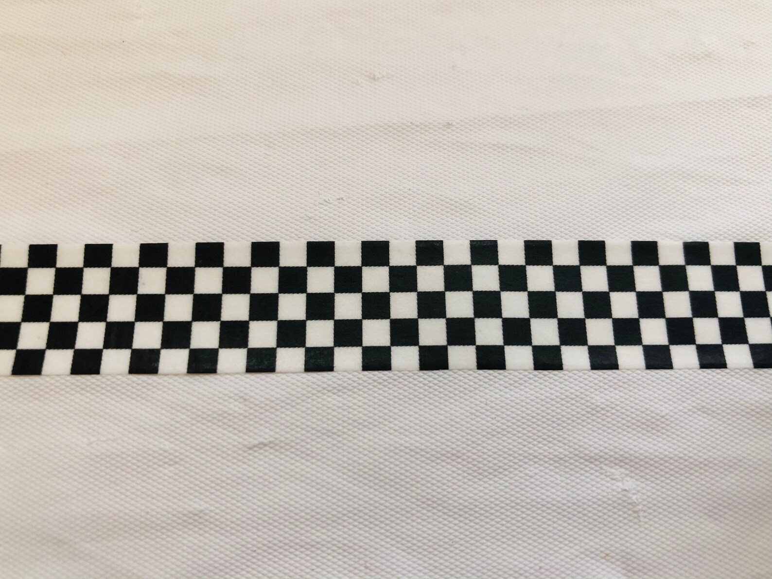Black Checkerboard Washi Tape | Etsy