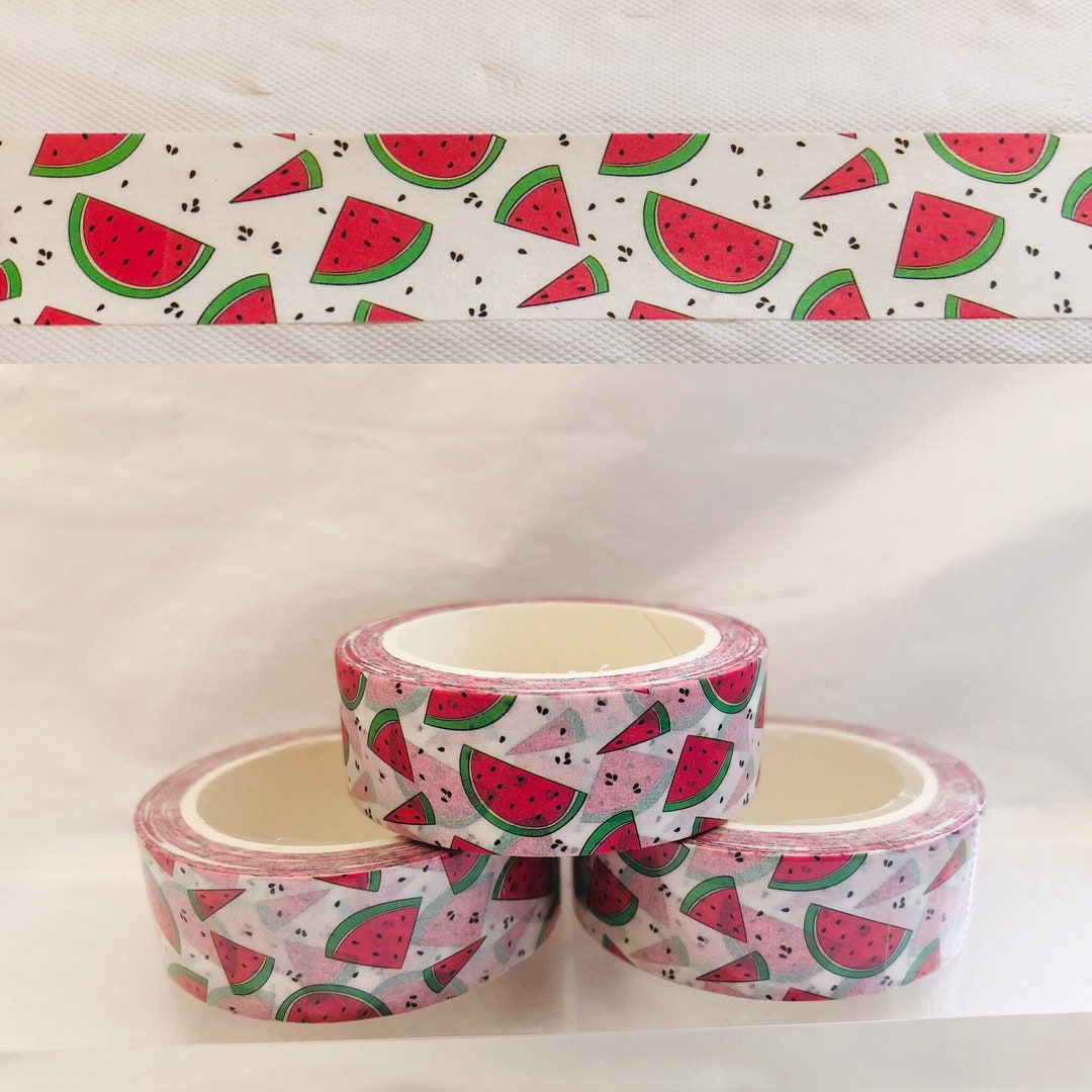 Watermelon Washi Tape - Etsy