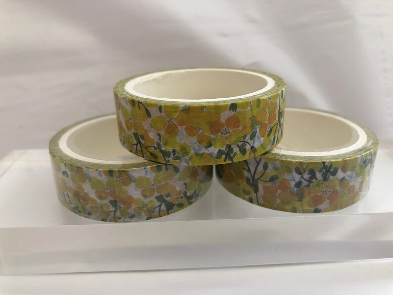 Spring Fever Floral Washi Tape - Etsy