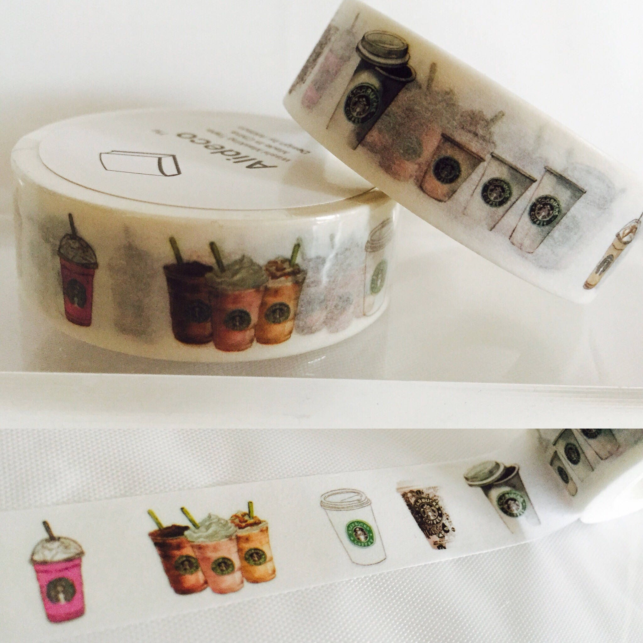 Starbucks Coffee Washi Tape | Etsy