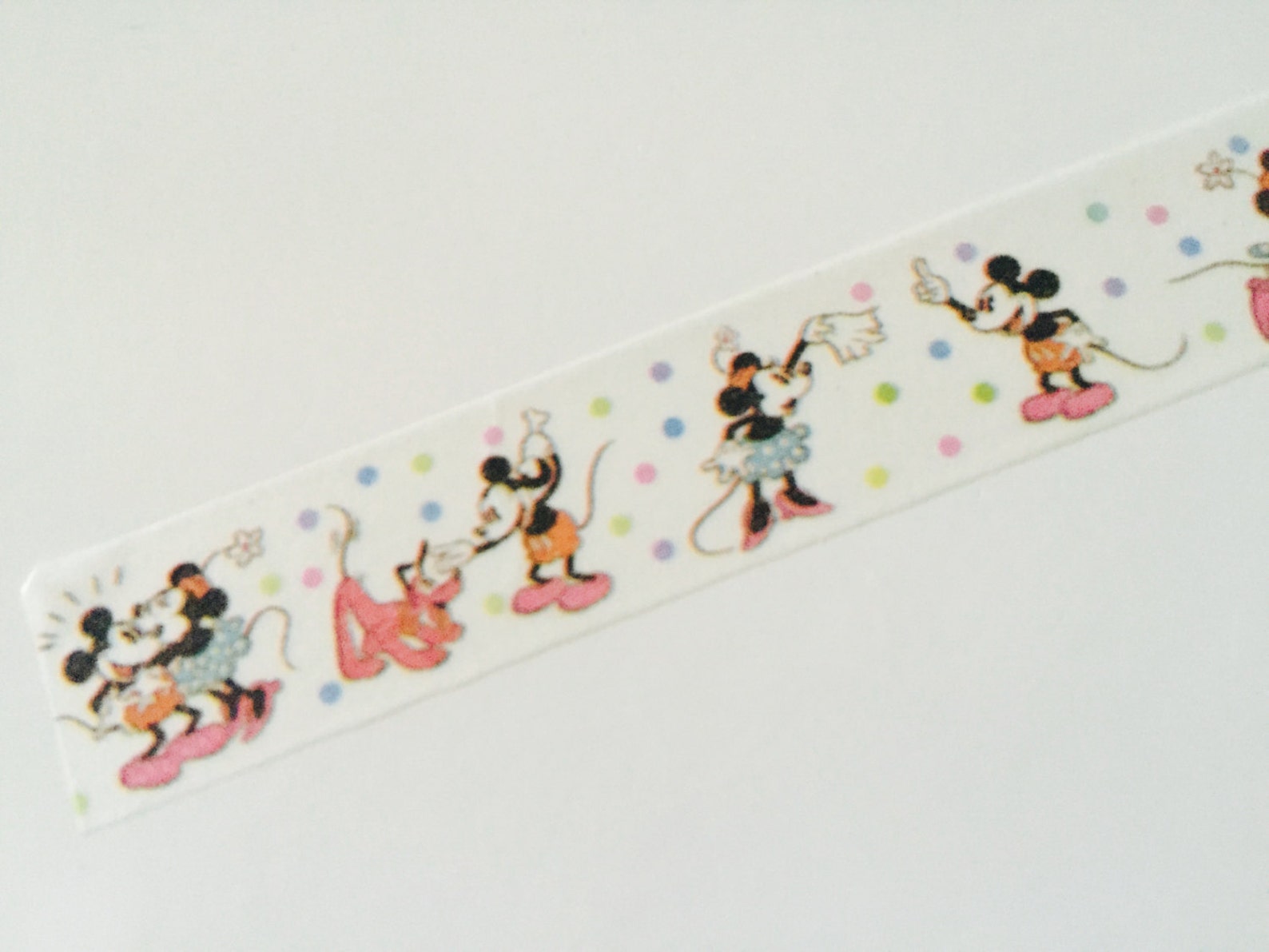 Disney Mickey and Minnie Mouse Washi Tape - Etsy