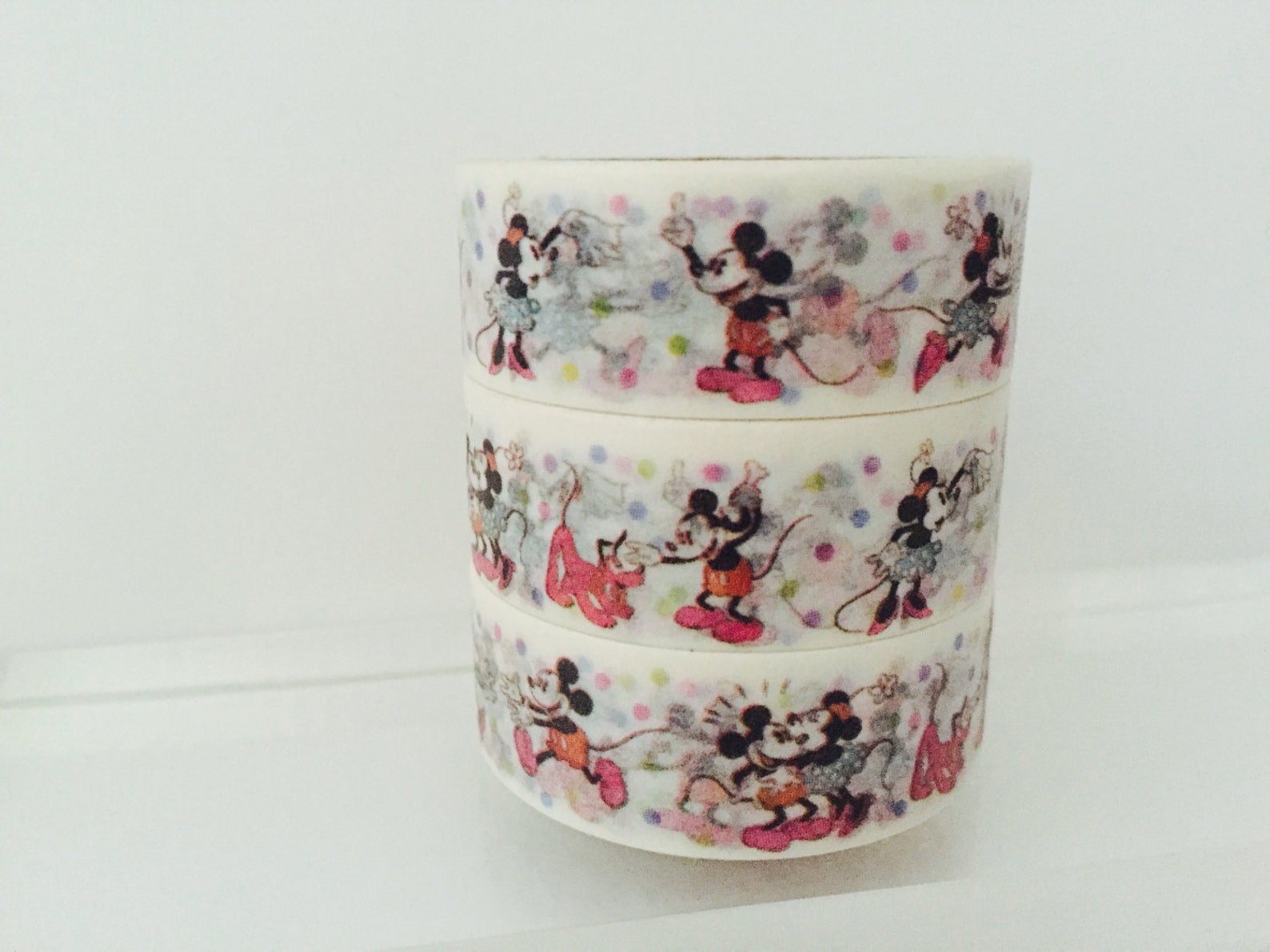 Disney Mickey and Minnie Mouse Washi Tape - Etsy