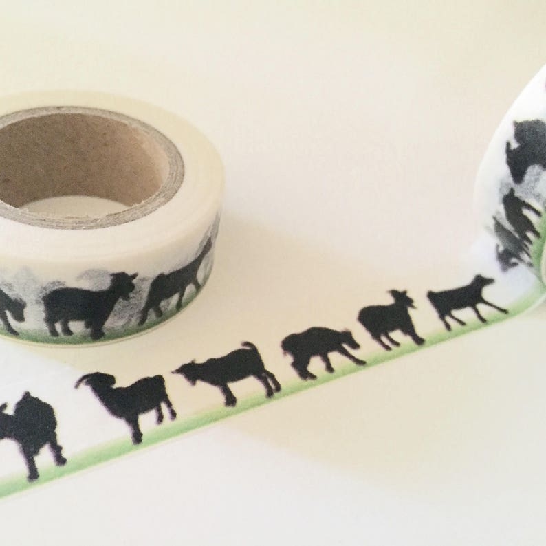 Farm Animals Washi Tape - Etsy