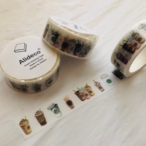 Starbucks Coffee Washi Tape - Etsy