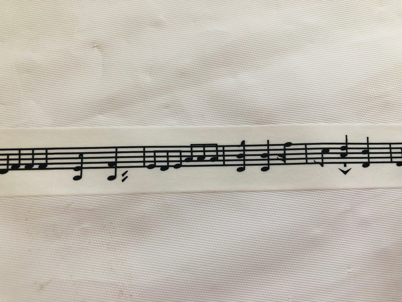 Music Notes Washi Tape - Etsy