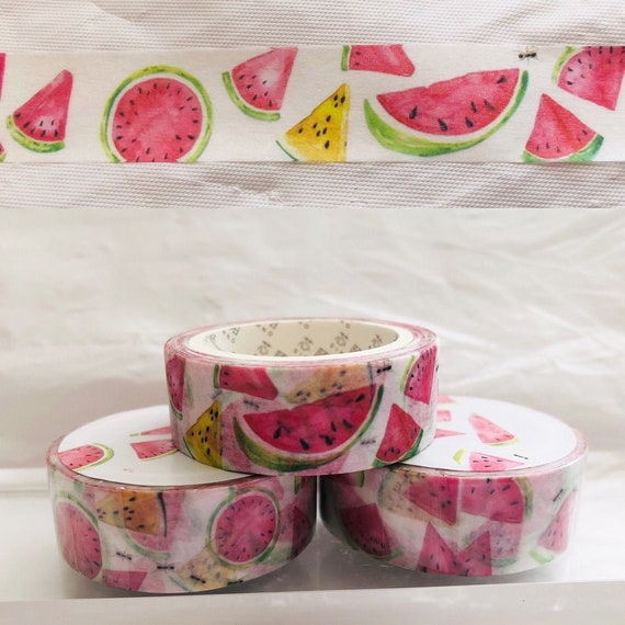 Watermelon Washi Tape - Etsy