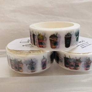 Starbucks Coffee Washi Tape - Etsy