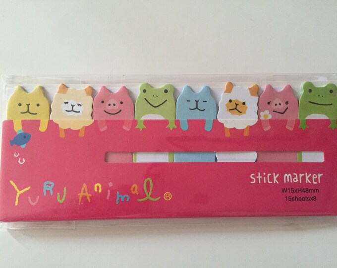 Animal Sticky Note Flags - Etsy