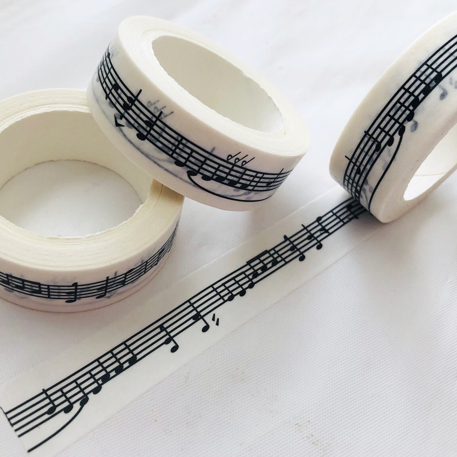 Music Notes Washi Tape - Etsy