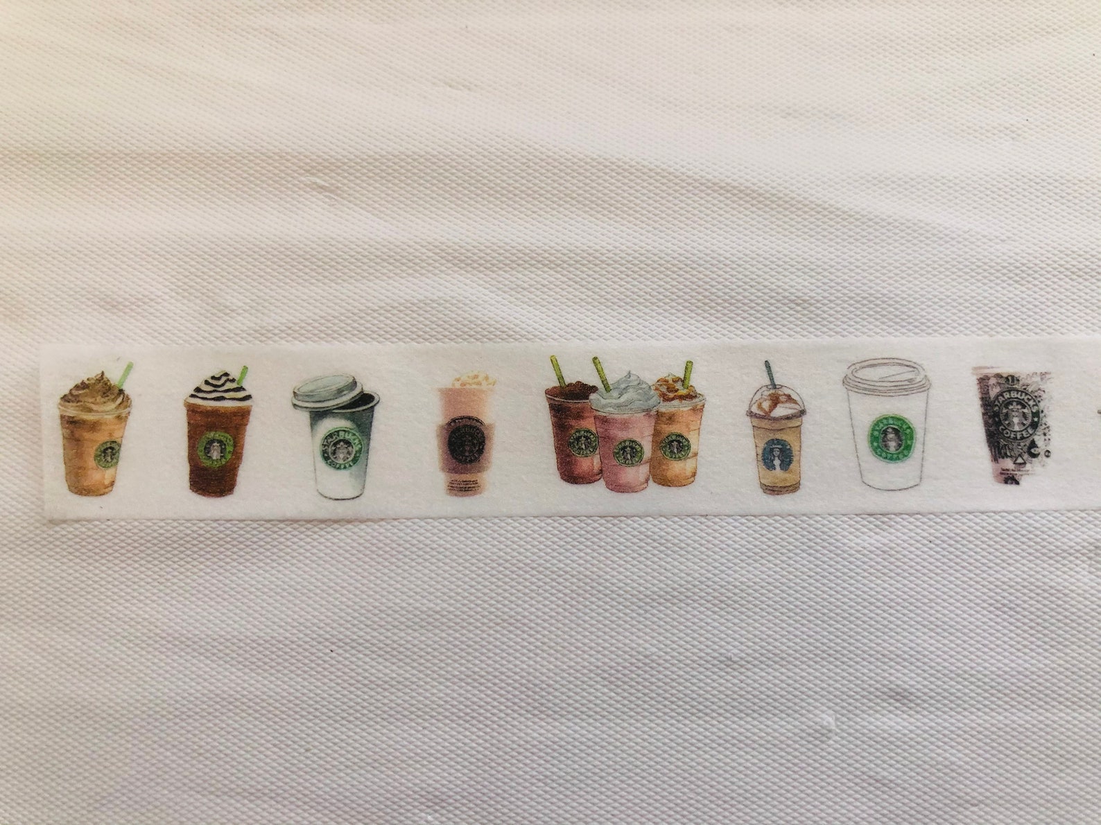 Starbucks Coffee Washi Tape - Etsy