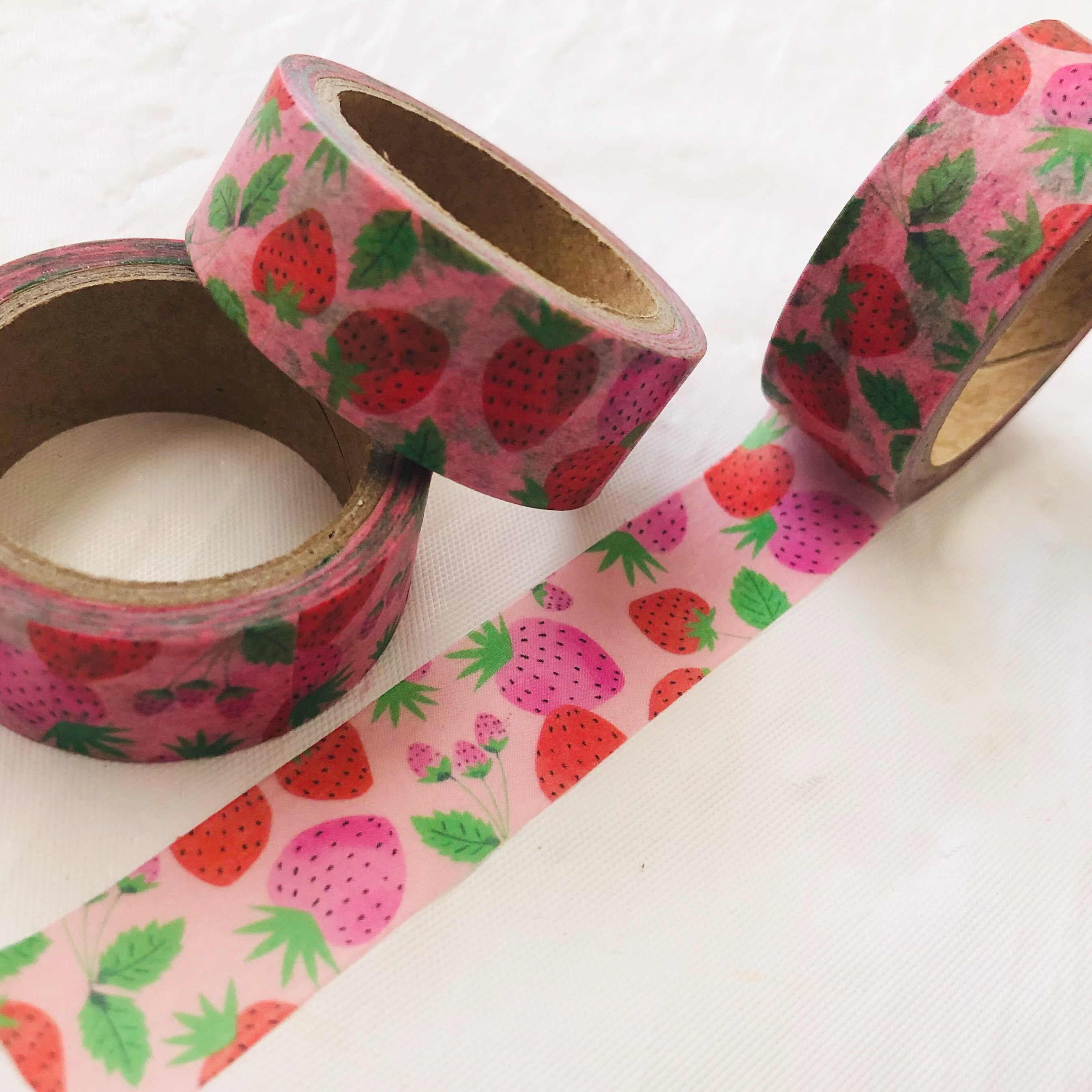 Strawberry Fields Washi Tape - Etsy