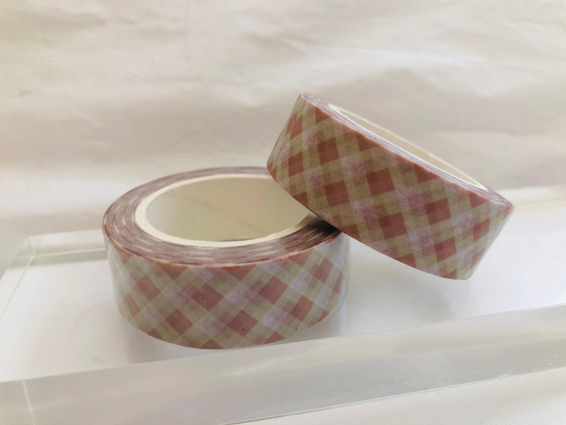 Autumn Plaid Washi Tape | Etsy