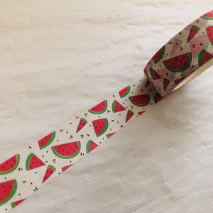 Watermelon Washi Tape - Etsy