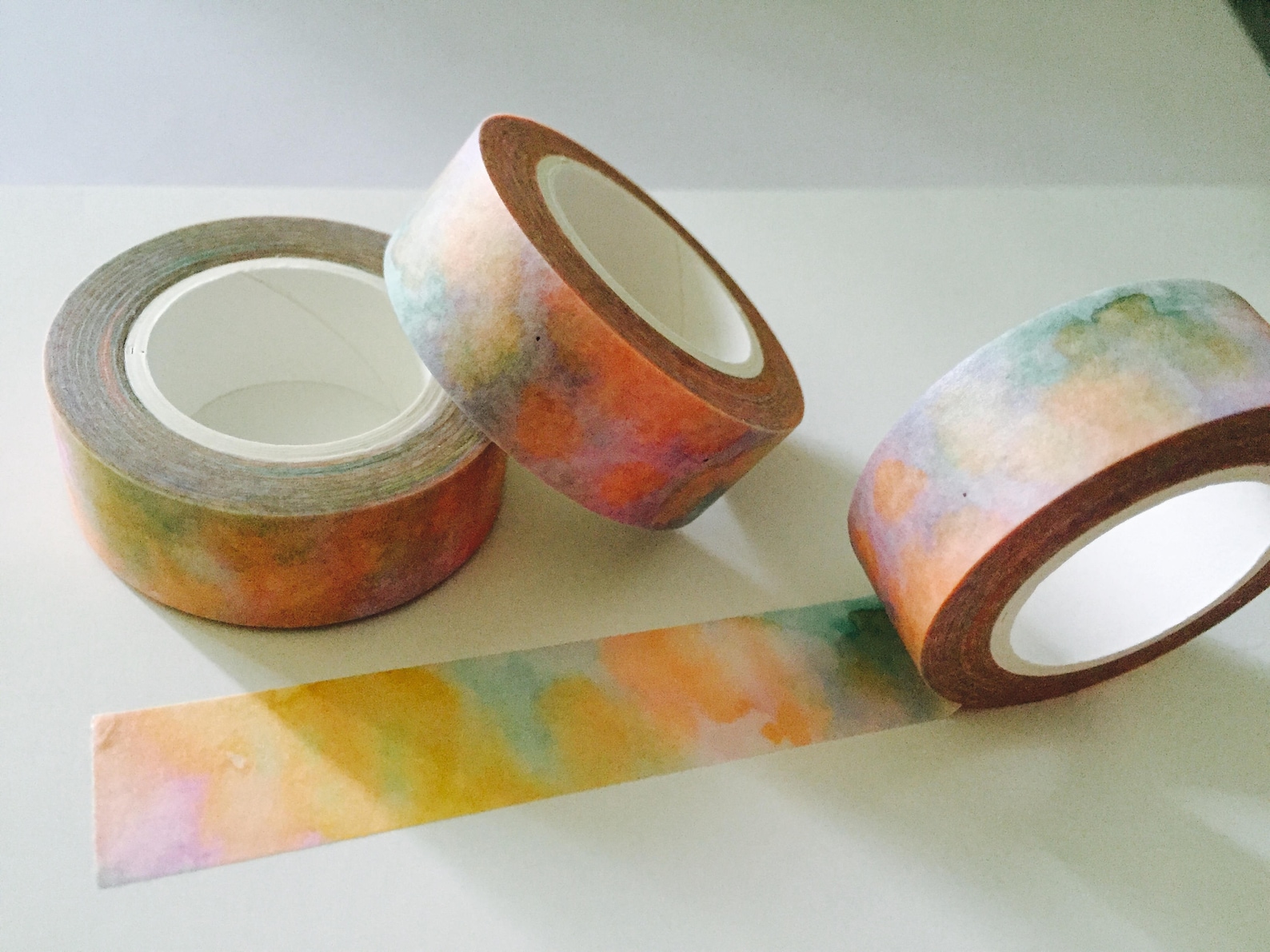 Watercolor Marble Washi Tape - Etsy