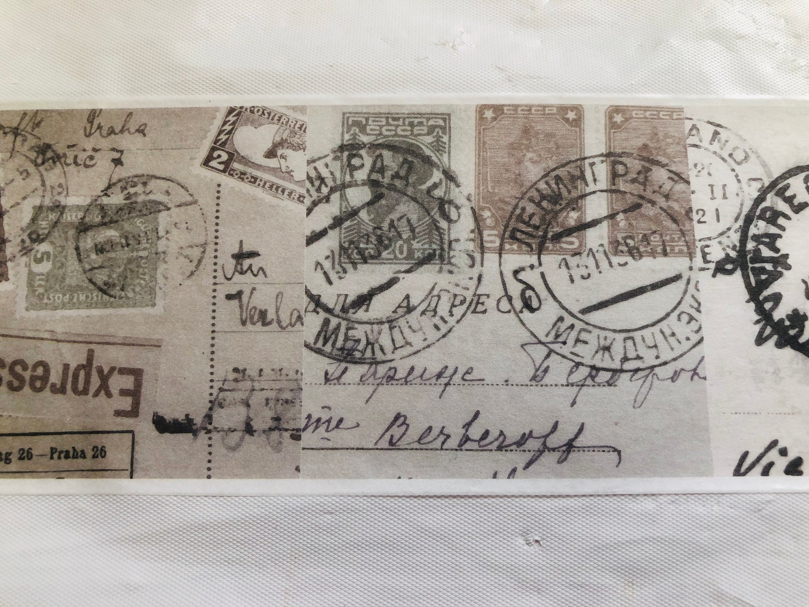 Gray Journaling Postcards Washi Tape | Etsy