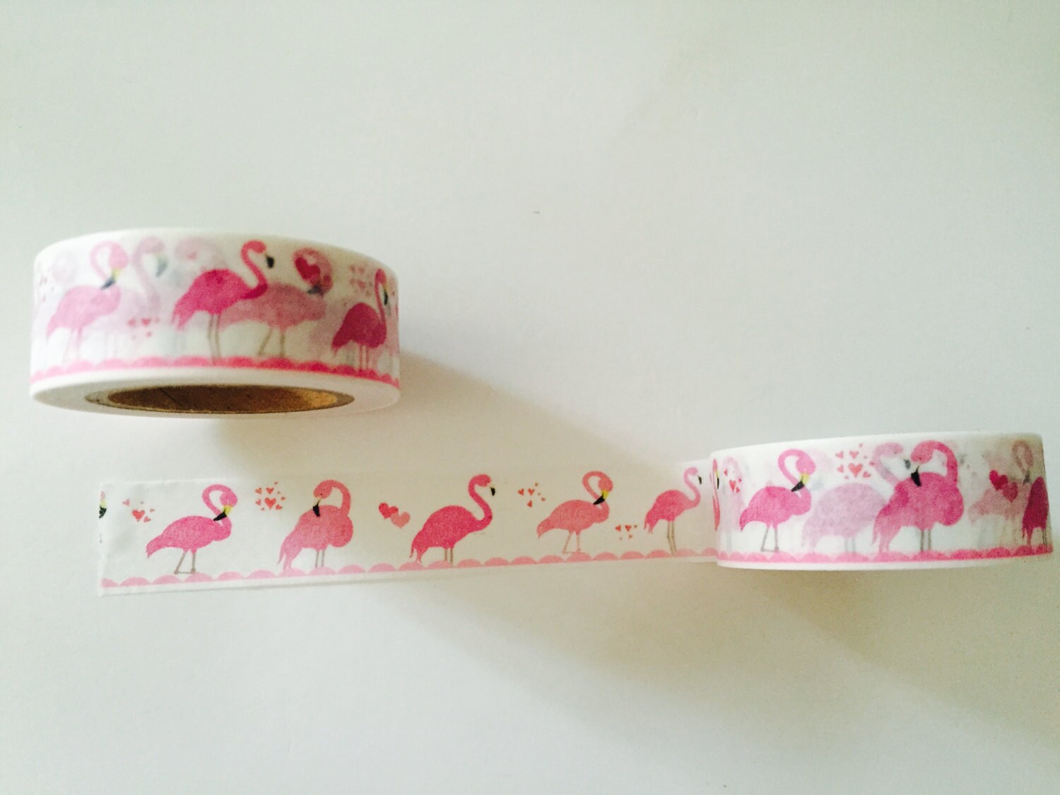 Pink Flamingo Washi Tape | Etsy