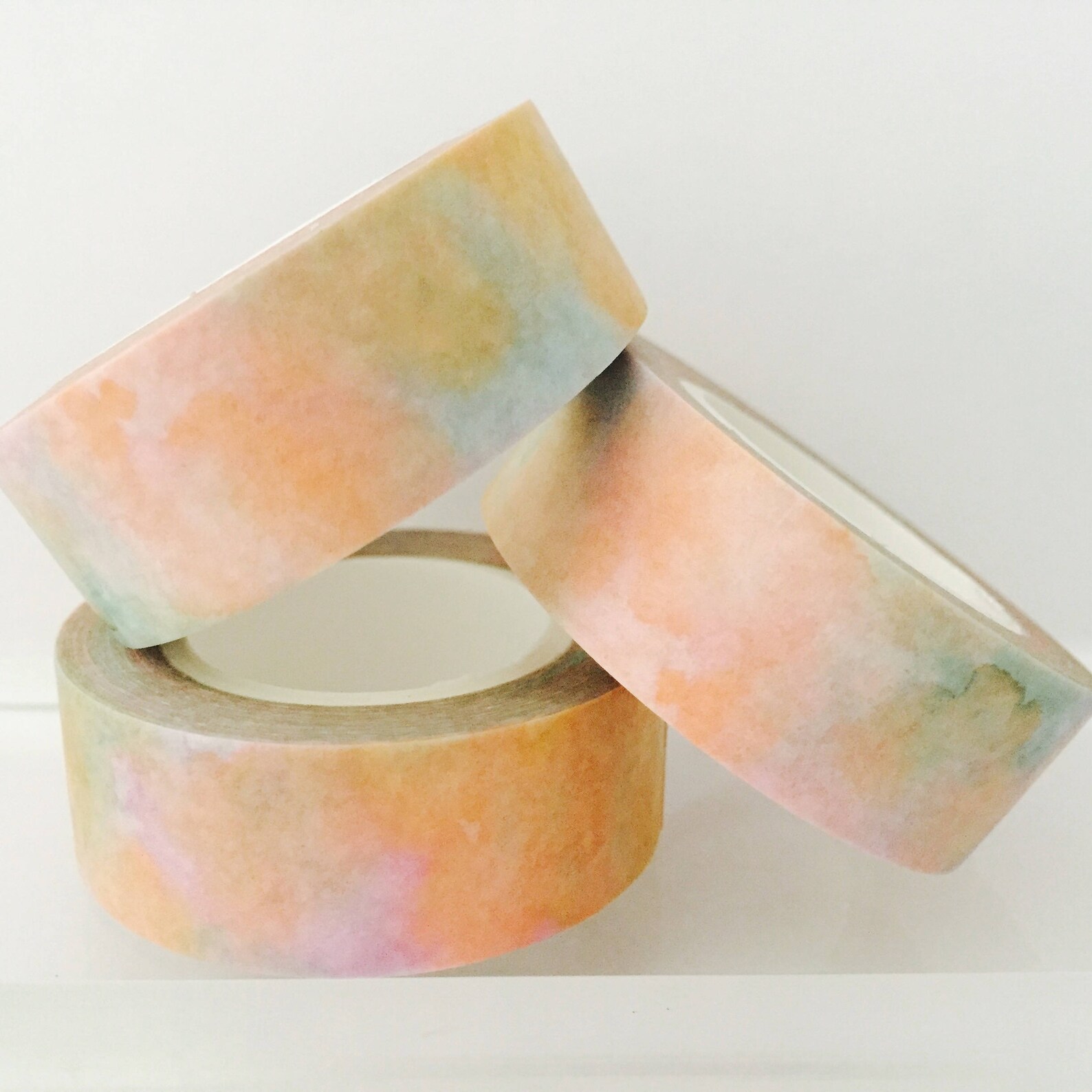Watercolor Marble Washi Tape - Etsy