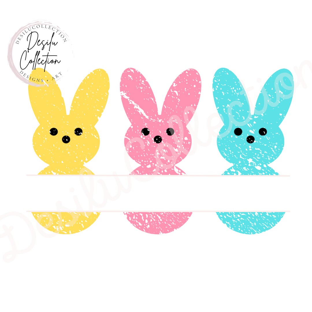 Peeps Svg Name Tag, Easter Peeps, Colorful Peeps, Download Files ...