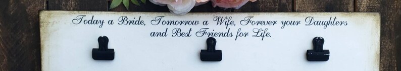 Daughters and Best Friends Parents Frame From Girls Brides - Etsy