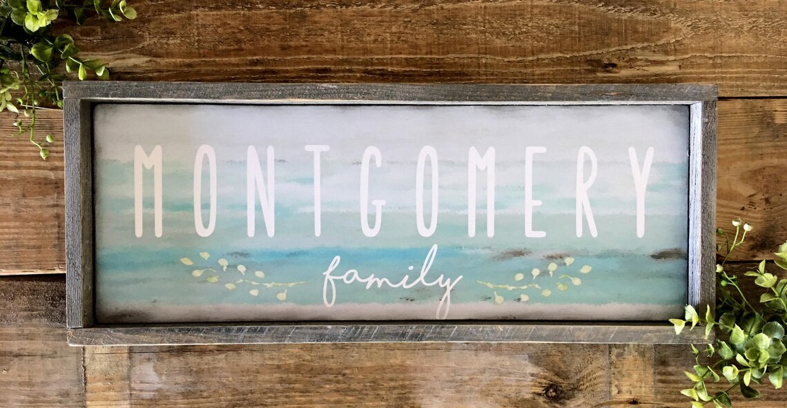 Personalized Family Name Beach House Sign, Beach Sign, Beach House ...
