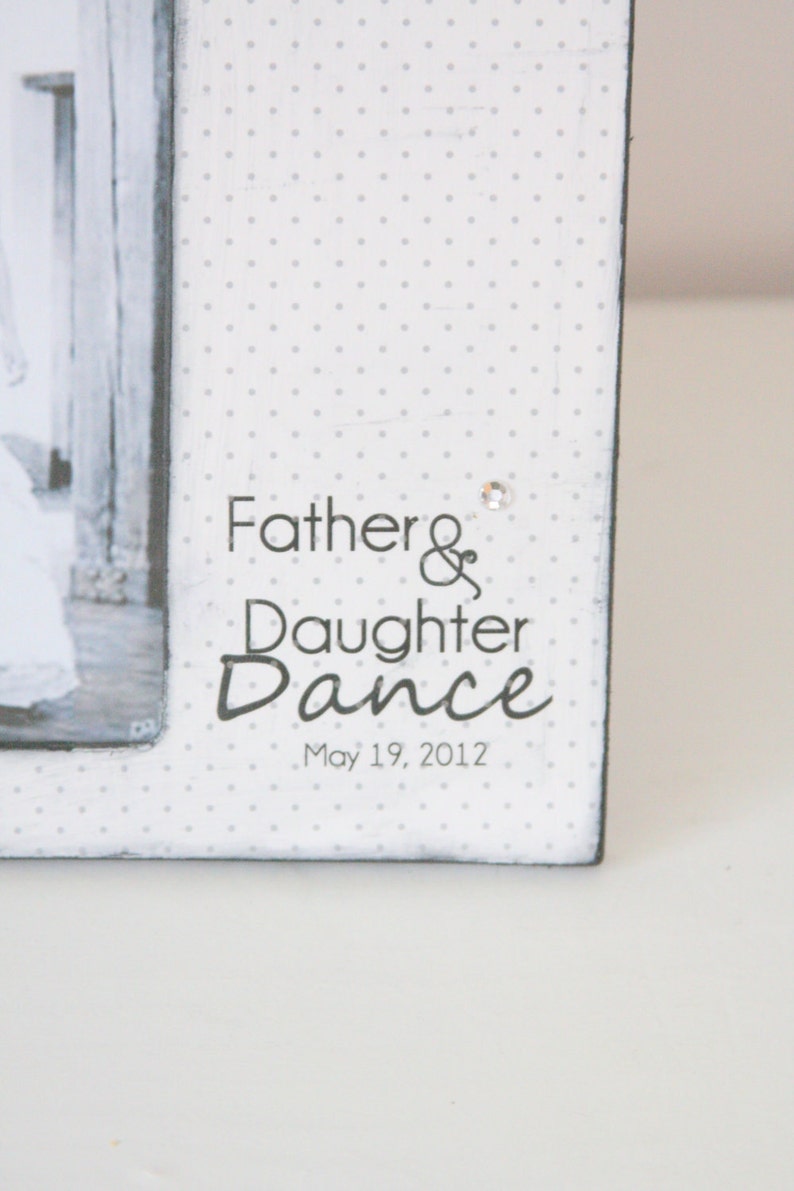Father Daughter Dance Picture Frame Gift Personalized Father | Etsy