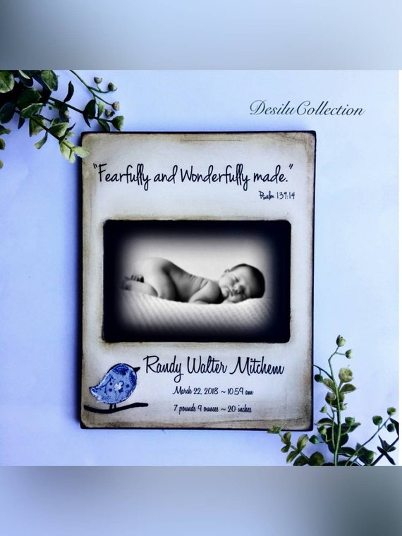 Baby Picture Frame Kids Room Decor Nusery Room Decor | Etsy