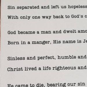 The Christmas Poem Wall Art, Watercolor Christmas Greenery, the True ...