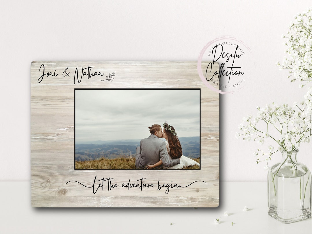 Personalized Wedding Picture Frame, Anniversary Picture Frame, Wedding ...