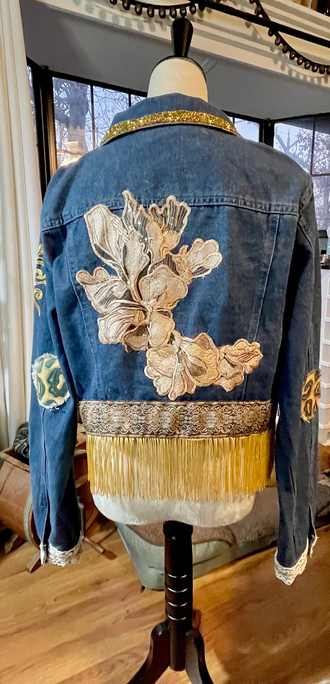 Denim Fall Jacket - Etsy