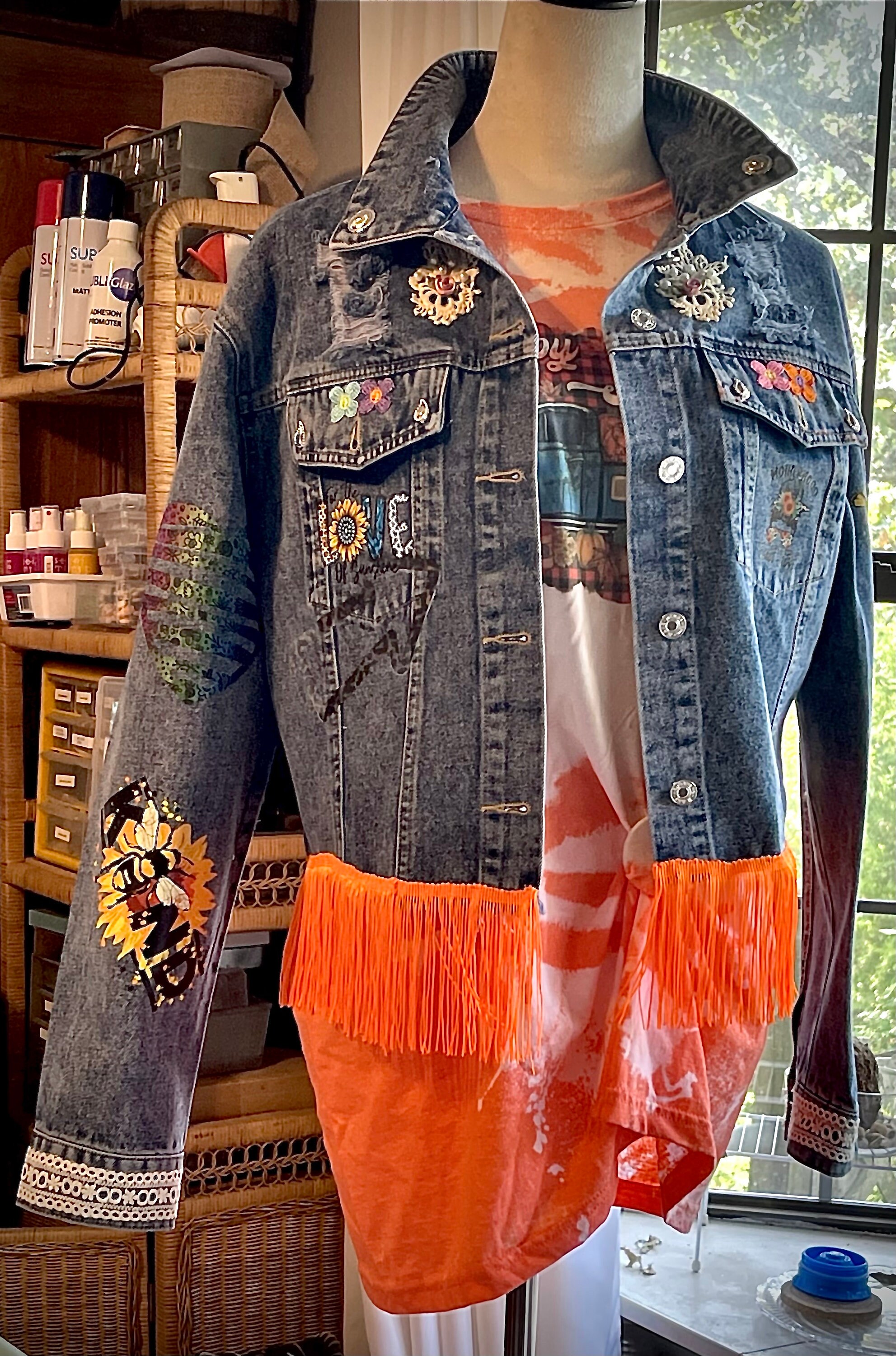 Denim Fall Jacket - Etsy