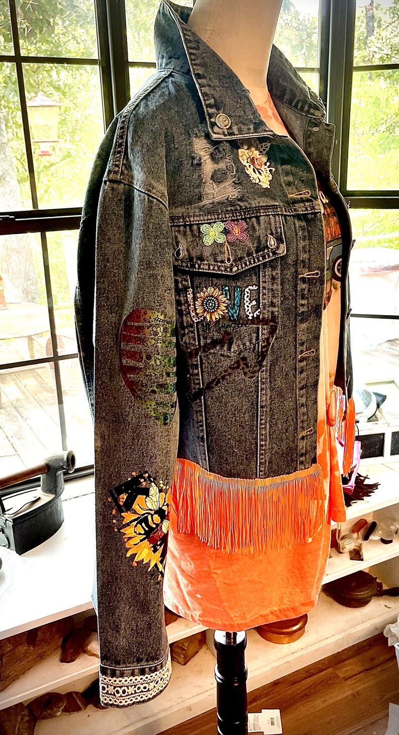 Denim Fall Jacket - Etsy
